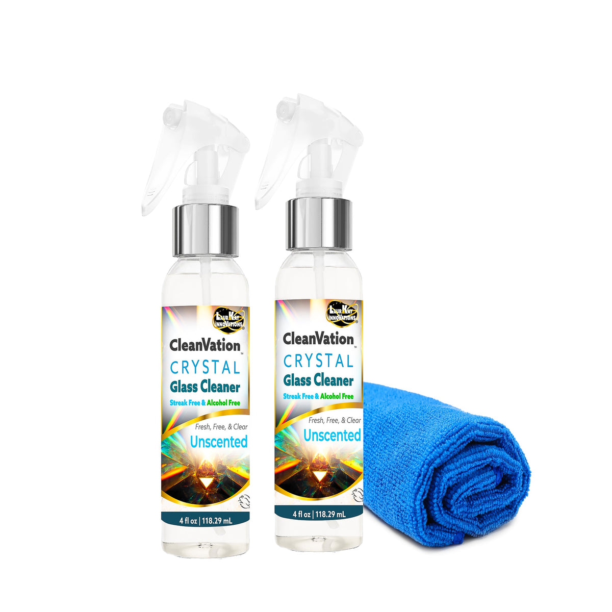 CleanVation™ Crystal Plant-Based Glass Cleaner — We Buy Black