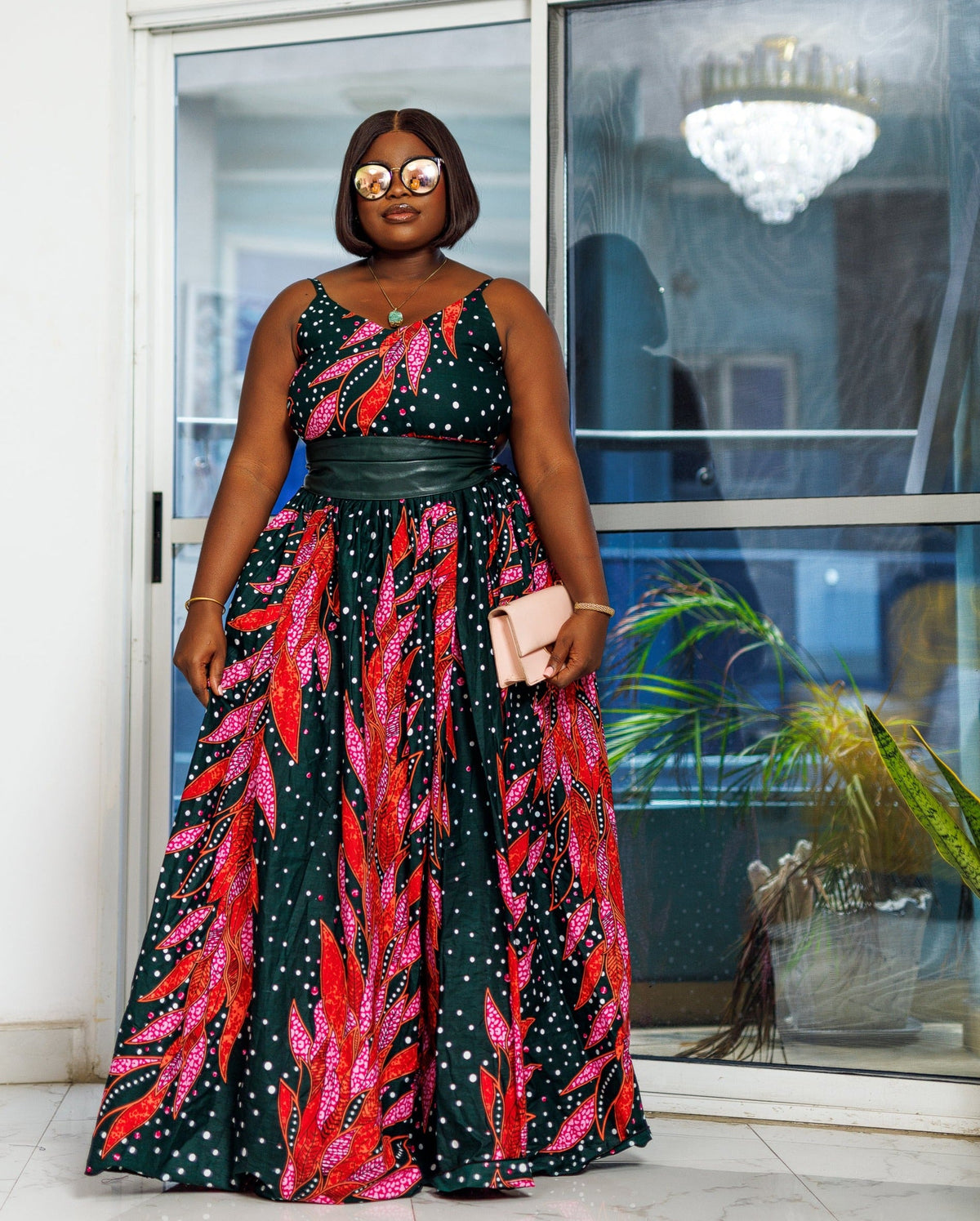 Saratu Backless Maxi Dress — We Buy Black